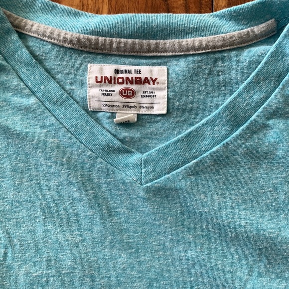 UNIONBAY | Shirts | Union Bay Light Blue Tshirt | Poshmark